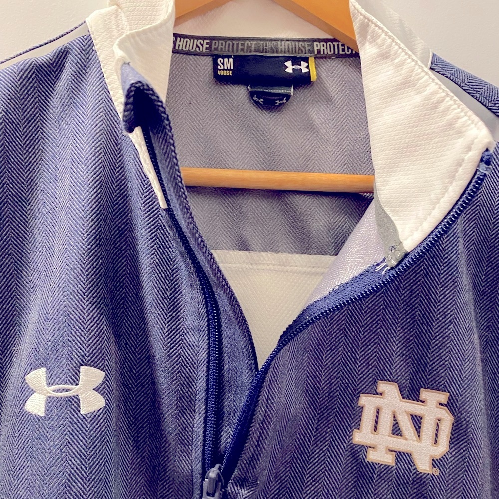 Under Armor Norte Dame Windbreaker - Gem